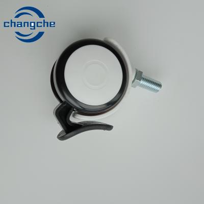 China Threaded Stem Hospital Caster Wheels Precision Ball Bearing Caster Wheels With Block for sale