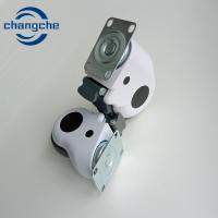 China ODM OEM Medical Bed Wheels With Plate High Load Swivel Casters For Hospitals for sale