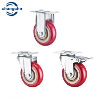 China Sturdy Heavy Duty Caster Wheels 4 Inch Diameter Set Of 4 For Industrial Applications for sale