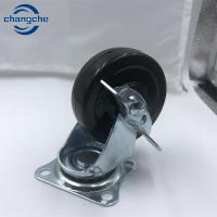 China Sturdy Heavy Duty Caster Wheels 4 Inch Diameter Set Of 4 For Industrial Applications for sale