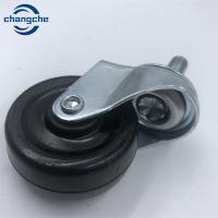 China Durable Steel Industrial Caster Wheels Top Plate Mount Type for sale