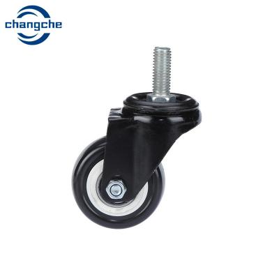 China Durable Steel Industrial Caster Wheels Top Plate Mount Type for sale