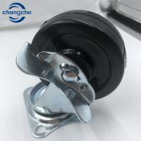 China Durable Steel Industrial Caster Wheels Top Plate Mount Type for sale
