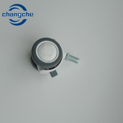 China Durable And Efficient Medical Bed Wheels 100 / 200Lbs Load Capacity With Brake for sale