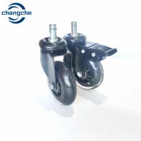 China Swivel Lock Brake Type Roller Wheel Casters  60mm Wheel Diameter for sale
