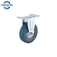 China Zinc Plated Steel Industrial Caster Wheels 4 - 6 Inch Diameter for sale
