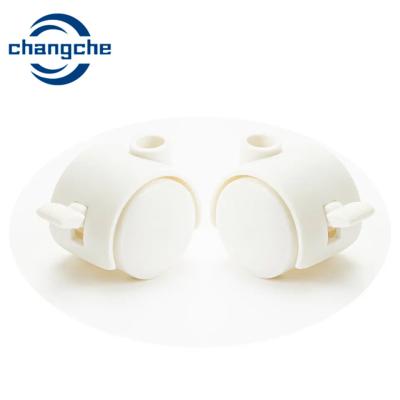 China 7mm Nylon Office Chair Castor Wheels Grip Ring Stem For Superior Performance for sale