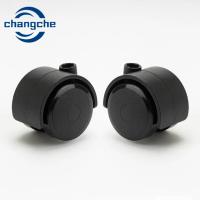 China 7mm Nylon Office Chair Castor Wheels Grip Ring Stem For Superior Performance for sale