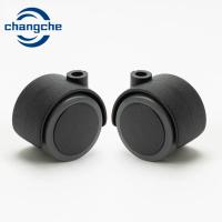 China 7mm Nylon Office Chair Castor Wheels Grip Ring Stem For Superior Performance for sale
