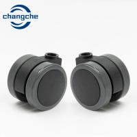 China Stylish Office Chair Castor Wheels - 38mm Wheel Diameter 7mm Stem Diameter White Color for sale