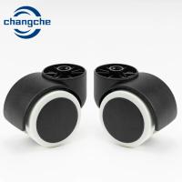 China Top Plate Office Chair Castor Wheels 11mm Thread Size Grip Ring Stem for sale