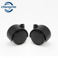 China Top Plate Office Chair Castor Wheels 11mm Thread Size Grip Ring Stem for sale