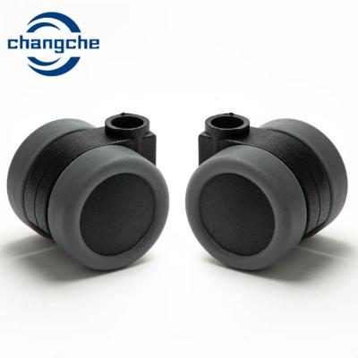 China Top Plate Mounting Chair Rolling Wheels with Nylon Material for sale
