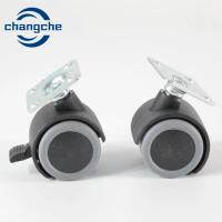 China Smooth Rolling Furniture Castors Wheels Furniture Mobility Wheels With Load Capacity 400kg for sale
