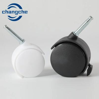 China 30kg Load Capacity Furniture Castors Wheels 30mm Wheel Width for sale