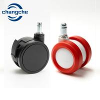 China Easy-Glide Furniture Transport Wheels for Effortless Movement 25mm Thread Length for sale