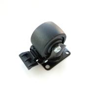 China 1.25 Inch Wheel Width Ball Bearing Heavy Duty Caster Wheels With Top Plate Mounting for sale