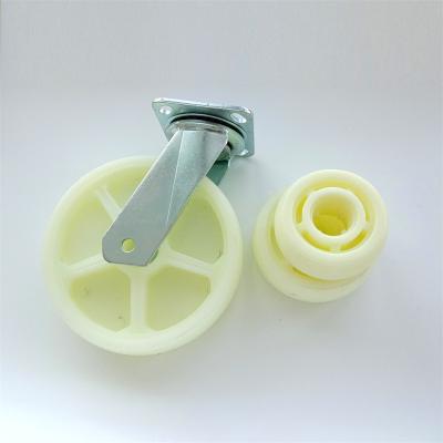 China 6 Inch Steel Heavy Duty Caster Wheels For Demanding Environments for sale