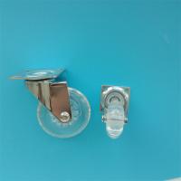 China Heavy Duty Zinc Plated Sturdy Caster Wheels 4 Pieces Durable Construction for sale