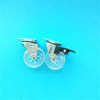 China Heavy Duty Zinc Plated Sturdy Caster Wheels 4 Pieces Durable Construction for sale