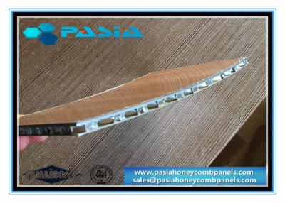 China Over 1.5 Meters' Width Ultra Wide Aluminium Honeycomb Panel with Imitation Wood Grain and Opened Edge for sale