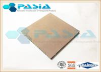 China 1200 mm width and 1200 mm length Sandstone Honeycomb Panel with Customized Thickness for sale