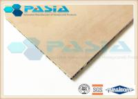 China 1200 mm width and 1200 mm length Sandstone Honeycomb Panel with Customized Thickness for sale