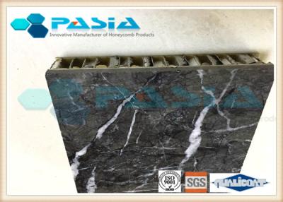 China Lightweight Stone Aluminum Honeycomb Panel With Marble Stone Veneer Anti - Pollution for sale