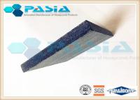 China Fuding Black Basalt Type Honeycomb Stone Panels With Edge Open Flamed Surface for sale