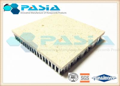 China Limestone Aluminum Honeycomb Panel with Extreme Flat Surface for Outdoor Decoration for sale