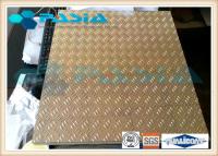 China Anti skidding Lifter usage honeycomb stainless steel sheet  Diamond Tread Plate Pattern for sale