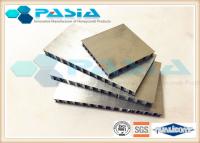 China Basalt Stone Veneer Fiberglass Honeycomb Board , Finishstone Composite Panels Tear Proof for sale