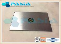China High Strength Aluminium Honeycomb Sheet , Thin Marble Veneer Panels For Shipbuilding for sale