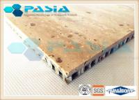China High Stability Honeycomb Stone Panels With Edge Open Soundproof Heat Insulation for sale