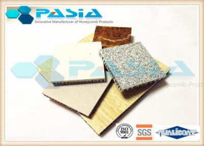 China Eco - Friendly Composite Stone Cladding Marble Honeycomb Panels Thermal Insulation for sale