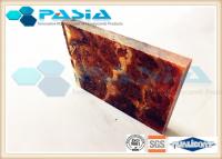 China Shipbuilding Industry Honeycomb Backed Stone Marble Composite Panels Waterproof for sale