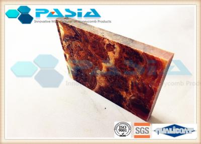 China Shipbuilding Industry Honeycomb Backed Stone Marble Composite Panels Waterproof for sale