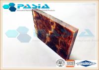 China Shipbuilding Industry Honeycomb Backed Stone Marble Composite Panels Waterproof for sale