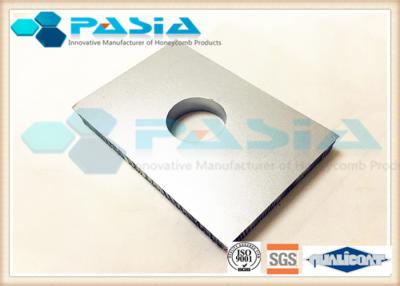 China Customized Shape Aluminum Honeycomb Panels With PVDF Roller Coating Surface for sale