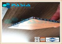 China Train Partition Honeycomb Composite Panels HPL Attached 1220mm Width 2440mm Length for sale