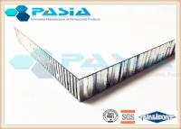 China Bathroom Wall Usage Stainless Steel Honeycomb Panels 40mm Abrasion Resistance for sale