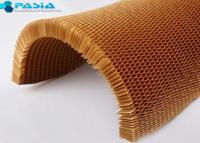 China 10mm Thickness Aramid Honeycomb Panels With Aramid Fiber Fabrics Prepreg for sale