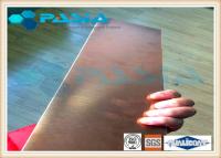 China Signage Use Honeycomb Composite Panels With The Surface Reflective Film Coated for sale