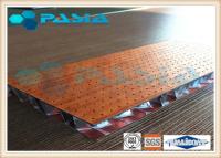 China Durable Honeycomb Door Panels , Honeycomb Core Board High Pressure Laminate Attached for sale