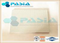 China Surface Perforated Honeycomb Flooring Panels With PVDF Fluorocarbon Powder Coated for sale