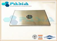China 10 Mm Thick Honeycomb Sandwich Board For Ceiling Milled Finished Moistureproof for sale