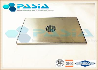 China 10 Mm Thick Honeycomb Sandwich Board For Ceiling Milled Finished Moistureproof for sale