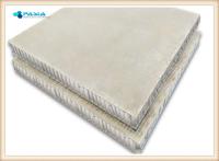 China Chemical Resistant Honeycomb Composite Panels For Countertop Wood Frame Edge Sealing for sale