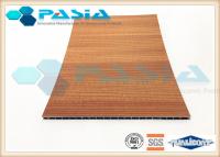 China Ship Wall Use Honeycomb Composite Panels HPL Surface Bonded Flame Retardant for sale