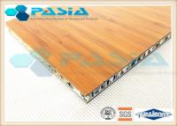 China Bamboo Pattern Veneer Honeycomb Composite Panels For Boat Building Abrasion - Proof for sale
